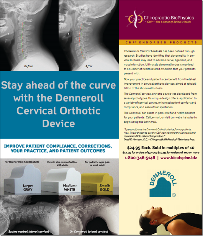 Restoration of an Abnormal Cervical Lordosis Using the DENNEROLL: A CBP ...